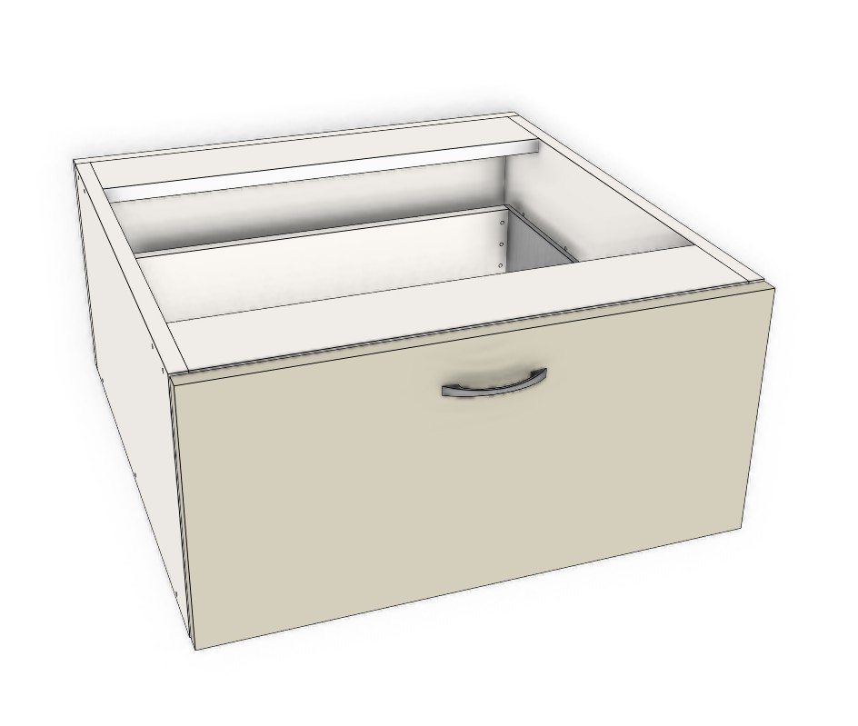 Base Microwave Drawer Cabinet – Kitchens Orange