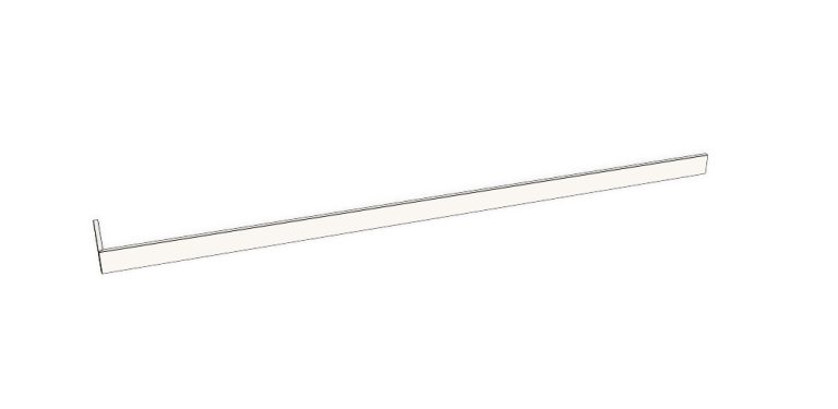 Wall Bulkhead Return Left – Kitchens Orange